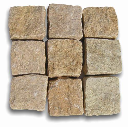 ADOQUINES EN GRANITO MORENO 8x8x8cm IBERPIEDRA - Bricofacil